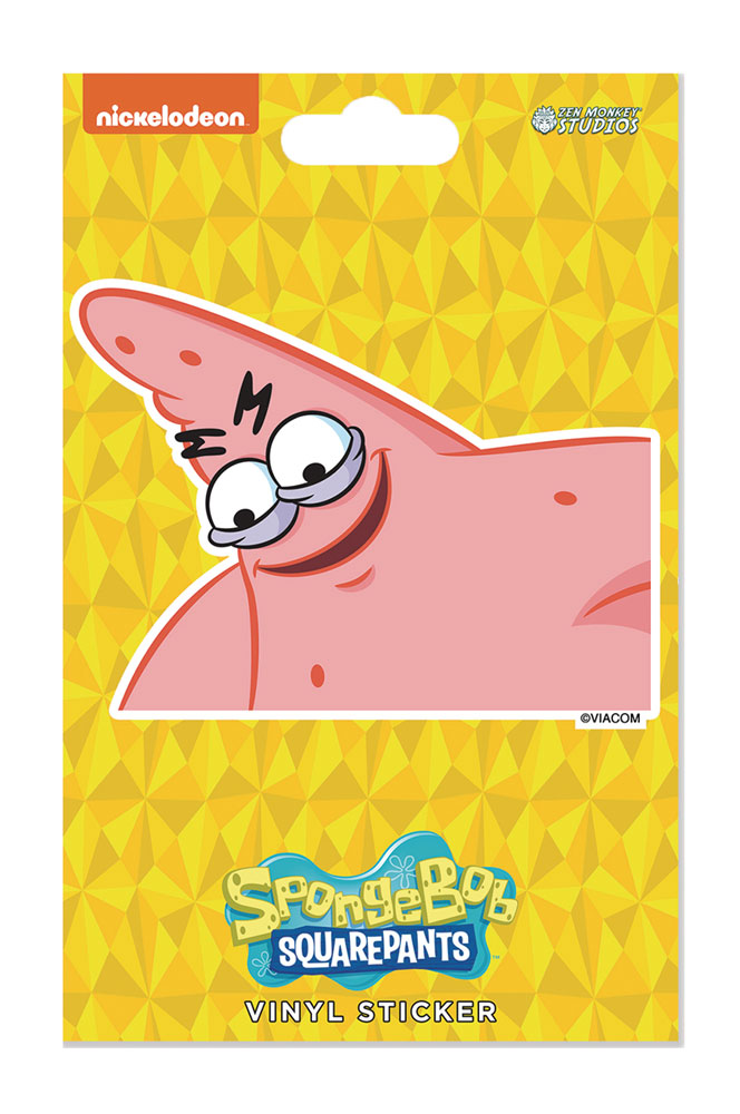 Spongebob Squarepants Vinyl Sticker: Savage Patrick Meme - Westfield Comics