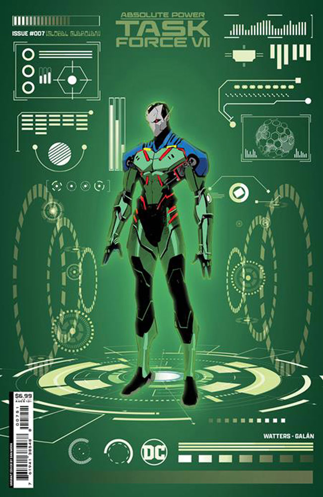 Absolute Power: Task Force VII #7 (variant foil cardstock cover - Dan ...