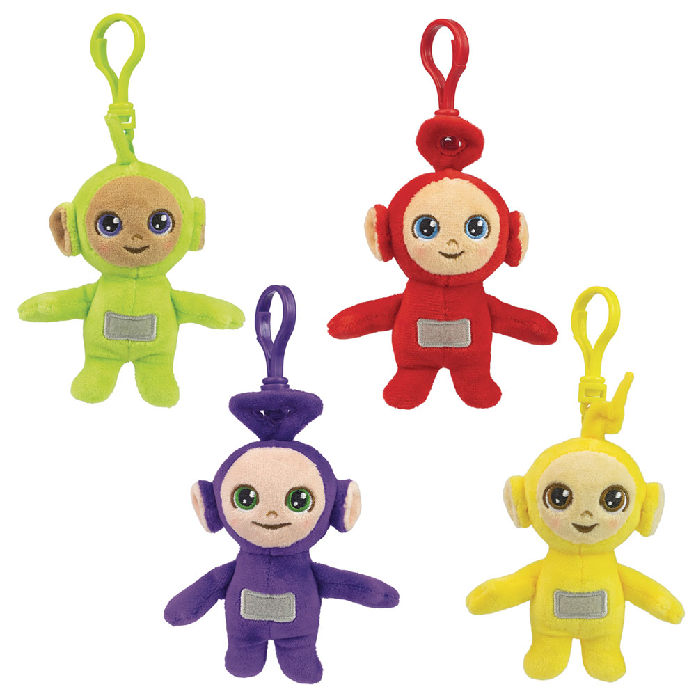 Teletubbies 4-inch Cheebee Plush Clip-On 12-Piece Assortment PDQ ...