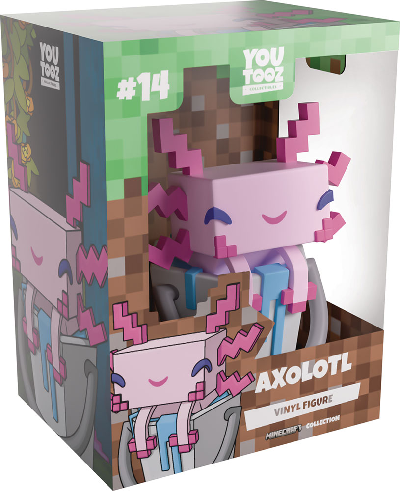 Youtooz Minecraft Vinyl Figure: Axolotl - Westfield Comics