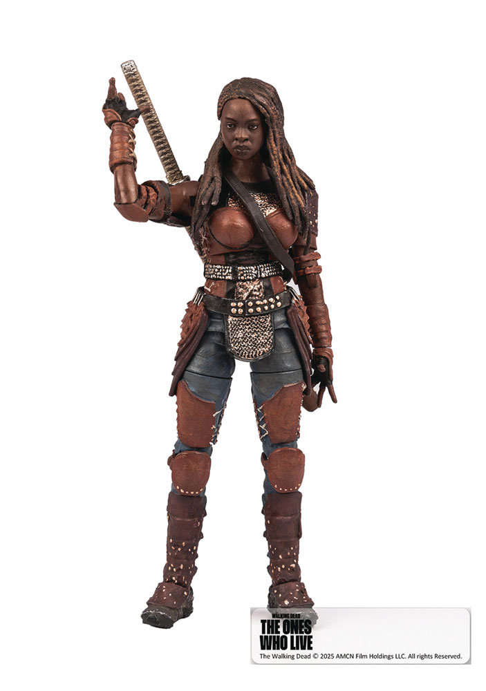 Walking Dead Ones Who Lived EXQ Basic Action Figure: Michonne (1/18 ...