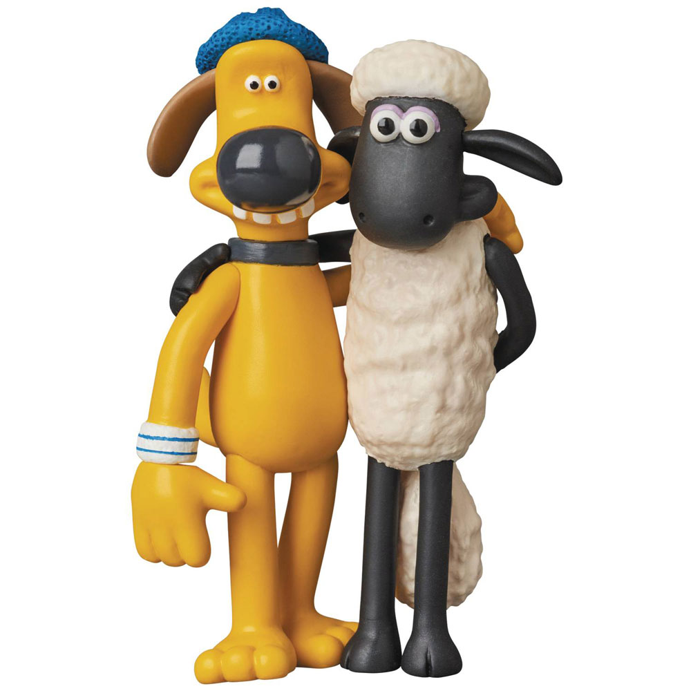 Wallace & Gromit Ultra Detail Figure: Shaun & Bitzer - Westfield Comics