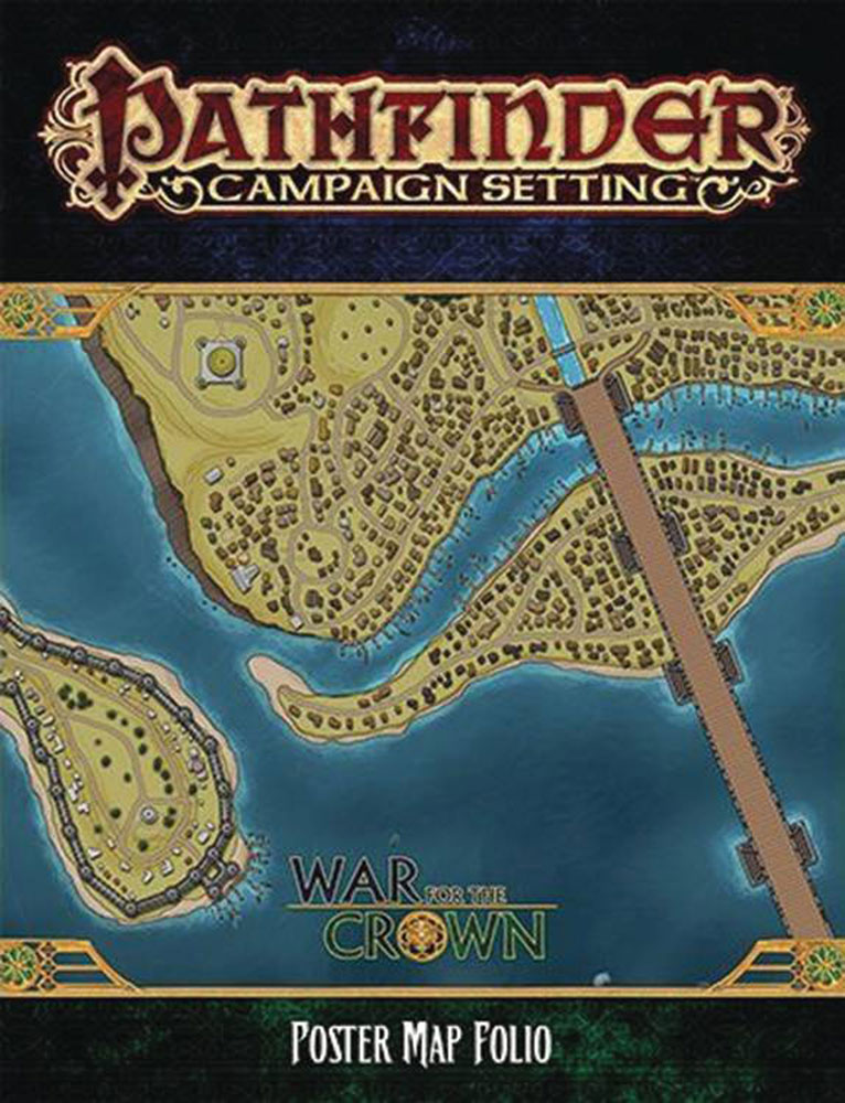 Pathfinder Campaign Setting: Crown Poster Map Folio - Westfield Comics