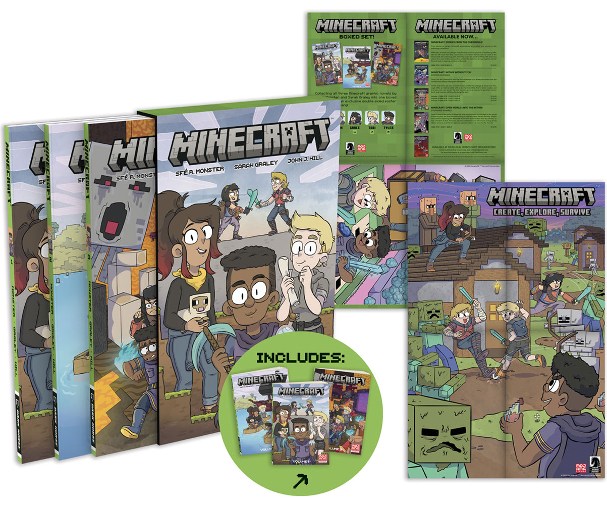 Minecraft Vols. 1-3 Box Set - Westfield Comics
