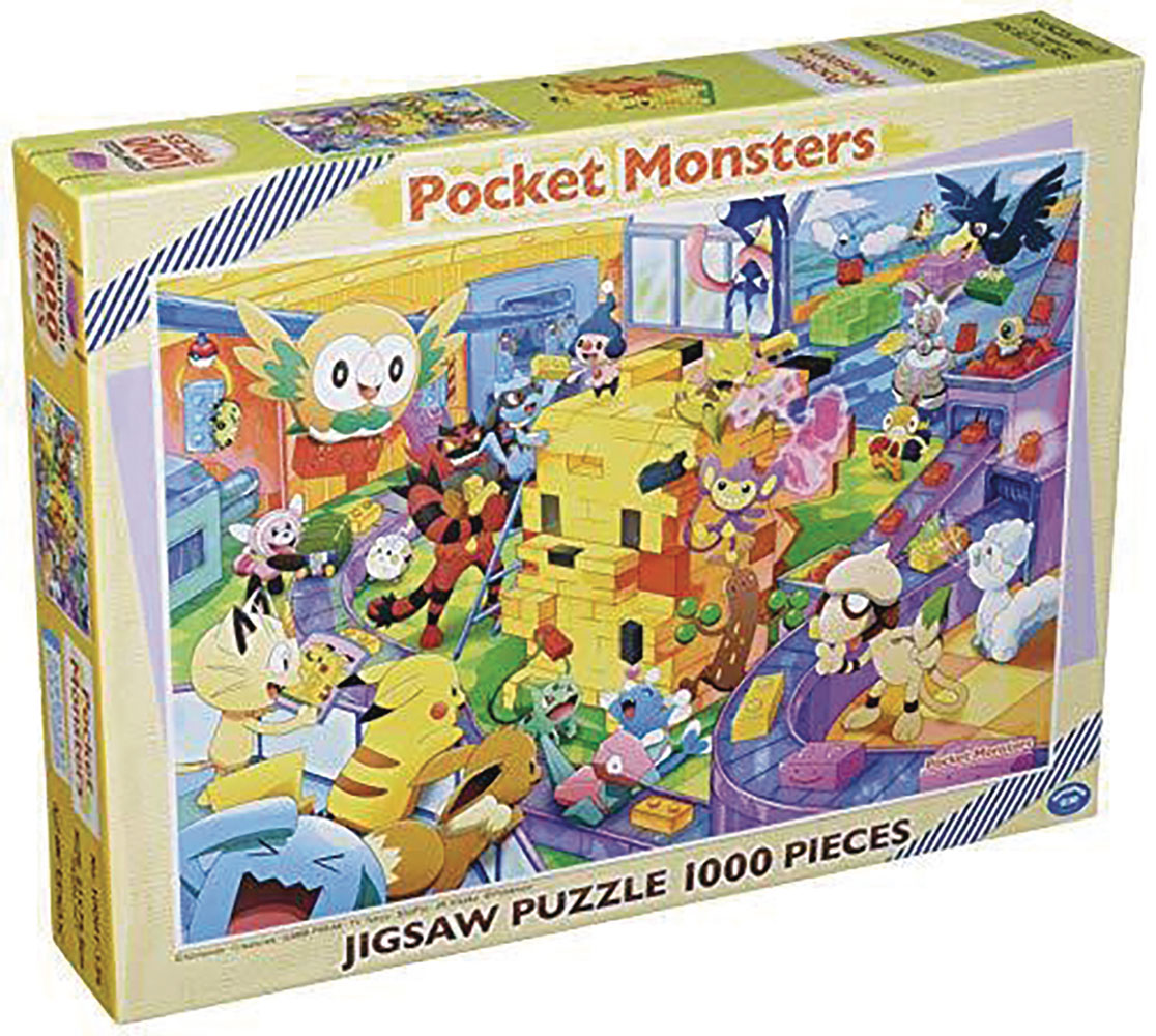 Pokemon Ensky Puzzle: Lets Make It Together Pikachu (1000-Piece ...