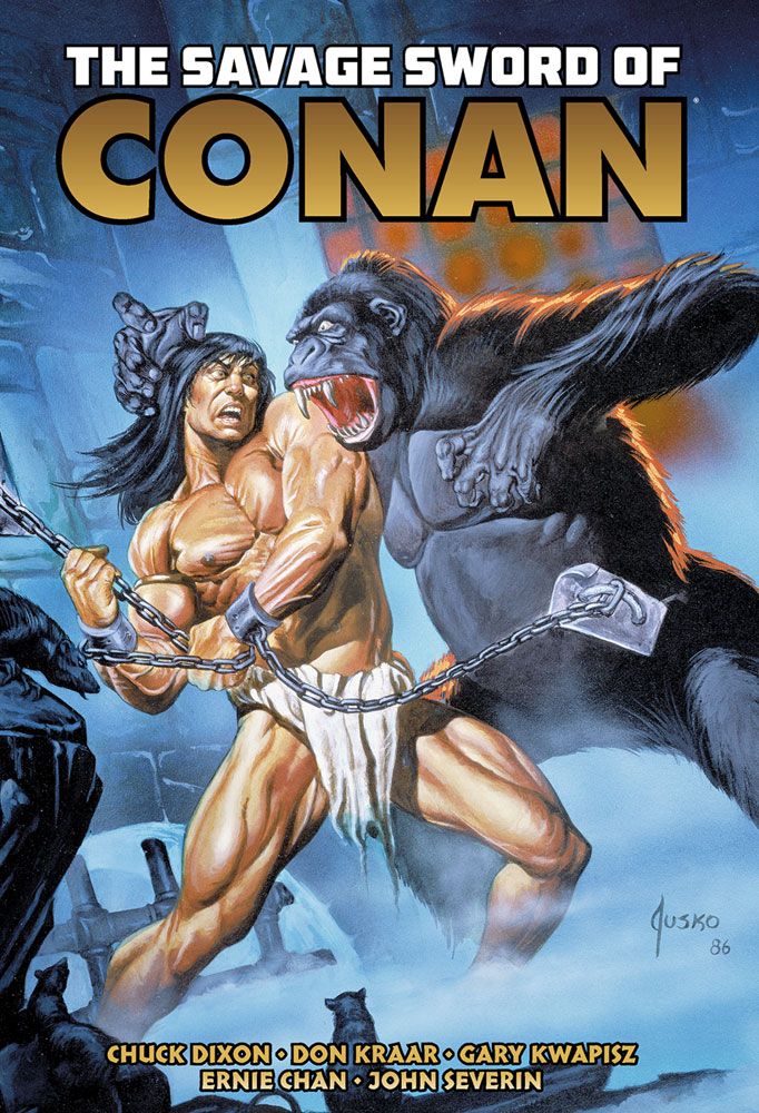Savage Sword Conan Original Omni Vol. 10 HC (variant DM edition) - Westfield Comics
