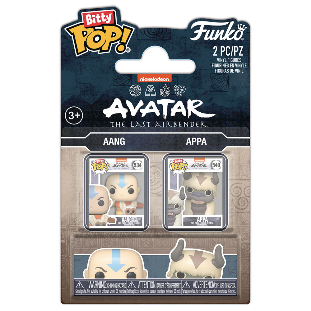 Bitty Pop! Figure 2-Pack: Atla - Aang & Appa - Westfield Comics