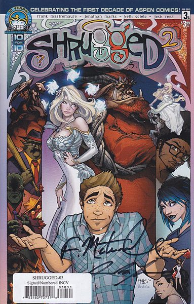 Shrugged Vol. 2 #3 (s/n incentive) - Westfield Comics