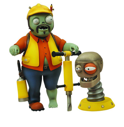 Plants vs. Zombies Garden Warfare Select Action Figure: Engineer Zombie ...