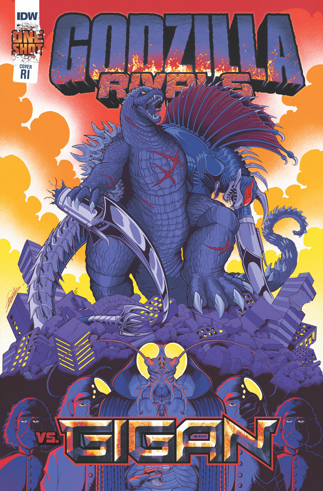 Godzilla Rivals vs. Gigan (cover B incentive 1:10 - Gonzalez ...