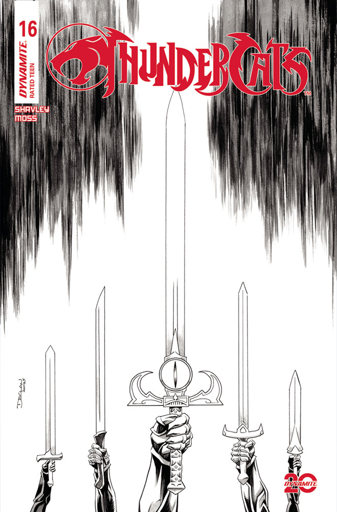 Thundercats #16 (cover P incentive 1:10 - Shalvey line art) - Westfield Comics
