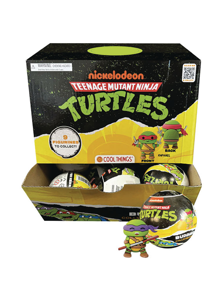 Tmnt Buddies Collectible Figure 20-Piece Blind Mystery Box Display ...