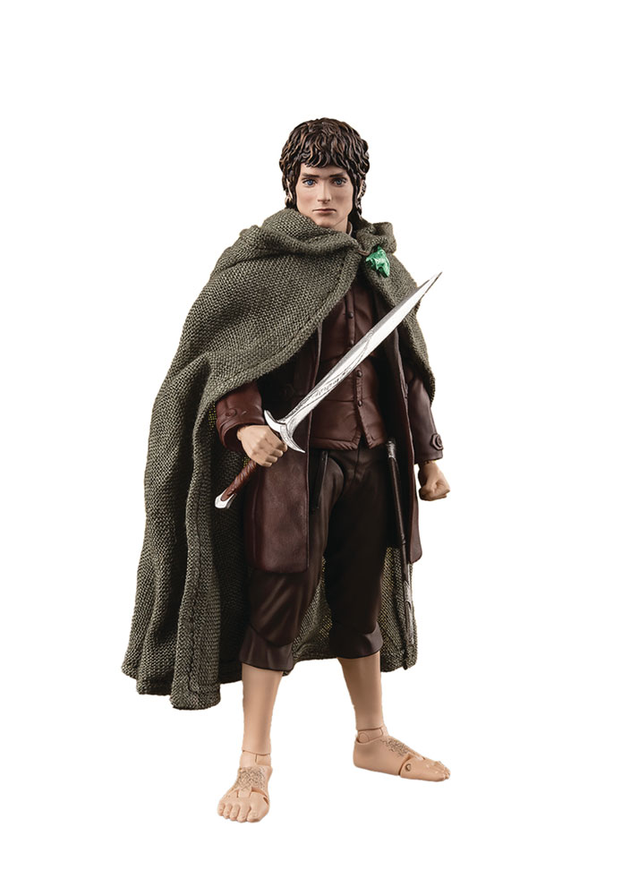 Lord of the Rings S.H.Figuarts Action Figure: Frodo Baggins & Gollum ...