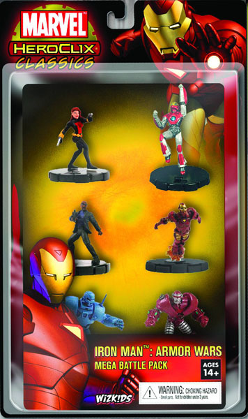 Marvel Heroclix Classics: Iron Man Armor Wars Mega Battle Pack ...