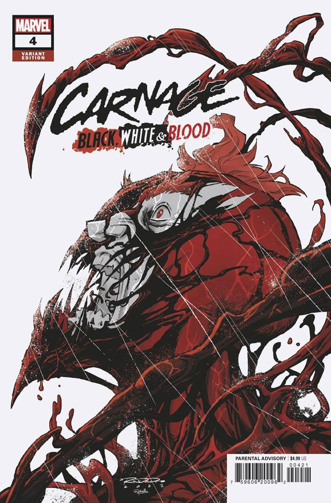 Carnage: Black, White & Blood #4 (variant cover - Randolph) [2021 ...