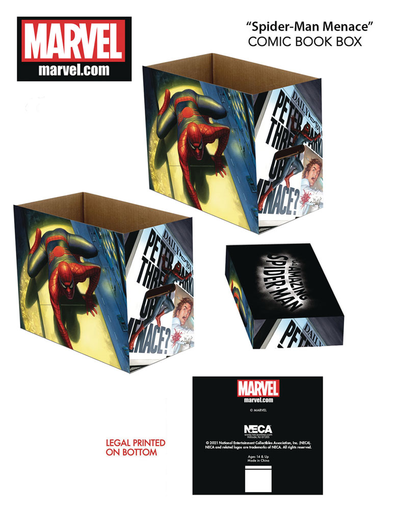 Marvel Short Comic Storage Box 5-Pack: Spider-Man Menace - Westfield Comics