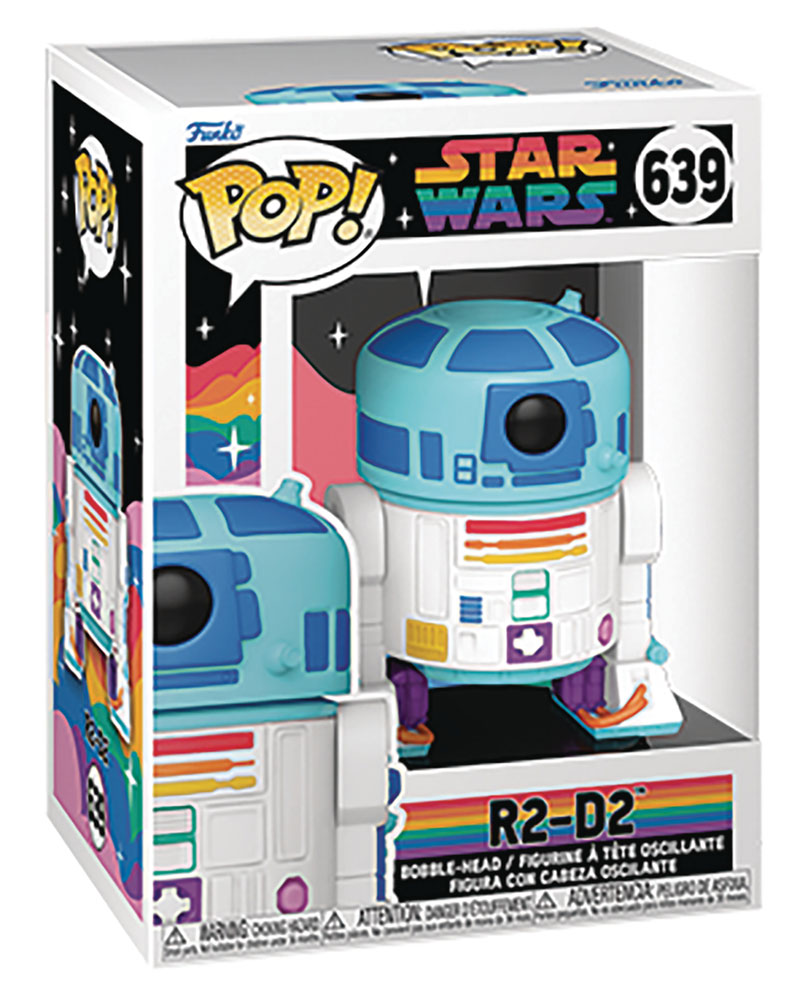 Pop! Star Wars Vinyl Figure: Pride 2023 - R2-D2 - Westfield Comics