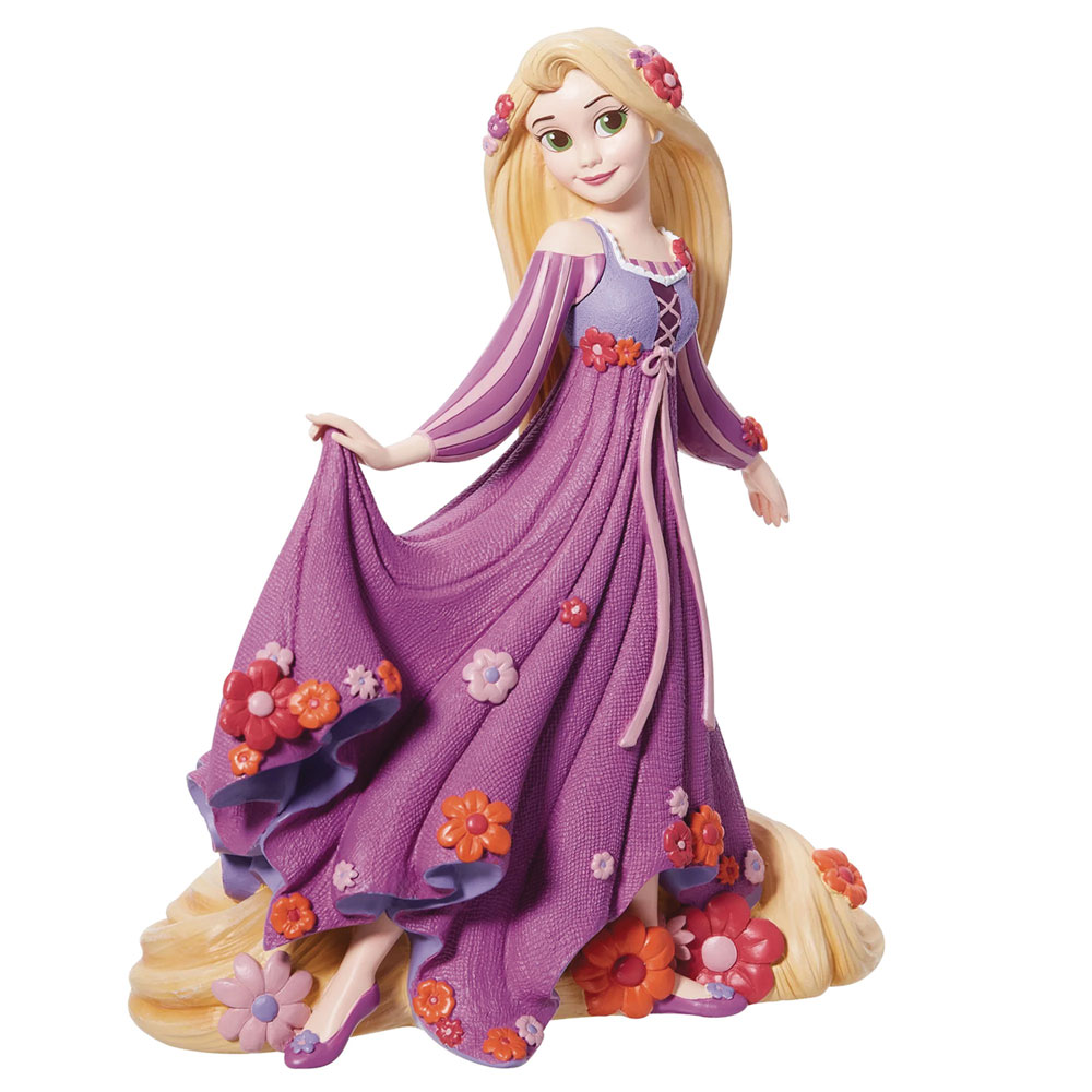 Disney Showcase Statue: Tangled Rapunzel Botanical (8 1/4-inch ...