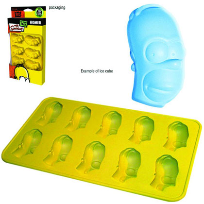 Simpsons Silicone Ice Cube Tray: Homer Simpson - Westfield Comics