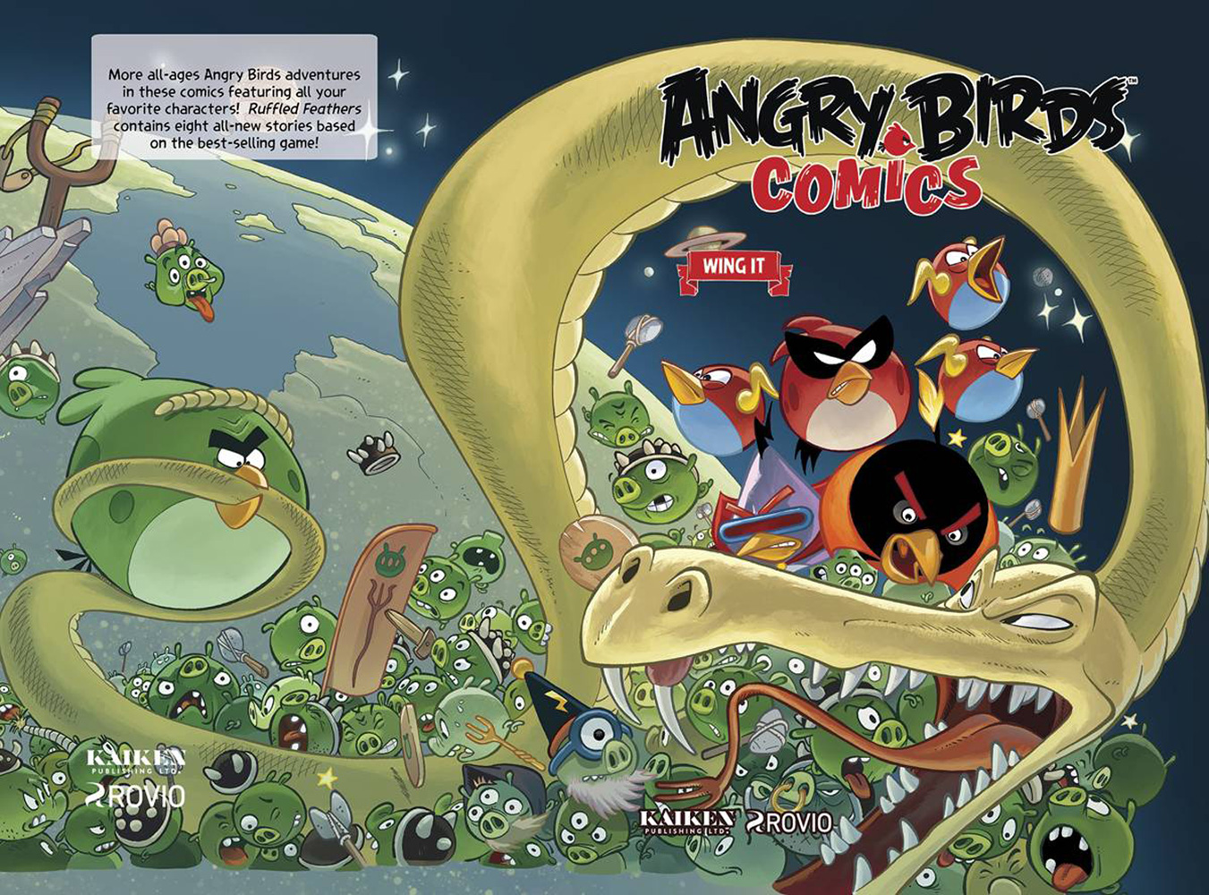 Angry Birds Comics Vol. 06: Wing It HC - Westfield Comics Angry Birds Comics Vol. 06: Wing It HC - Westfield Comics