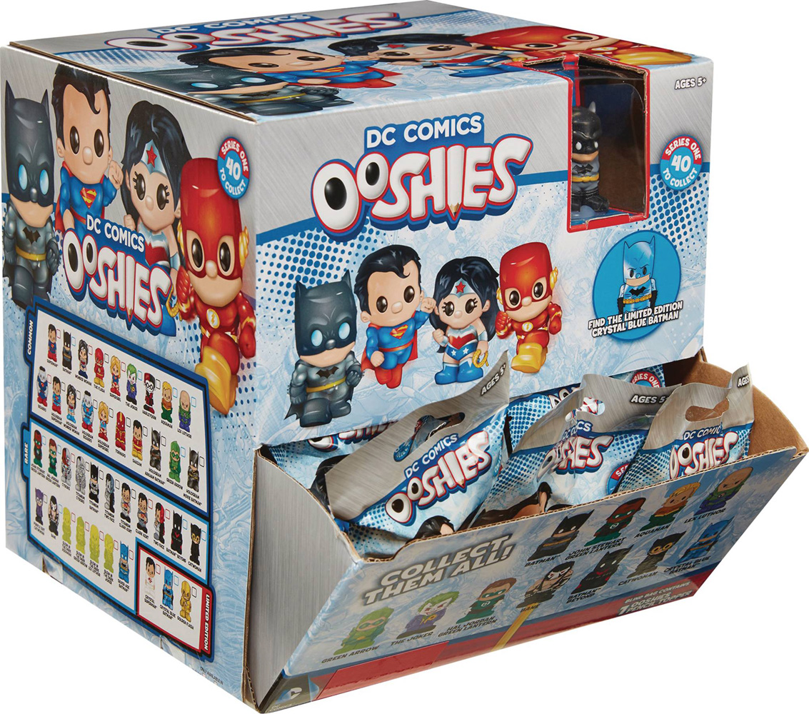 Ooshies DC Justice League Blind Mystery Box Series 1 Display ...