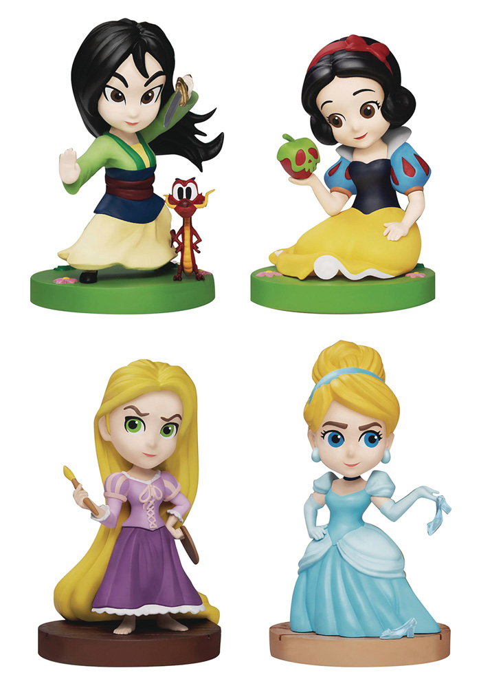 Disney Princess Figure Set: Mea-016 (4-Piece) - Westfield Comics