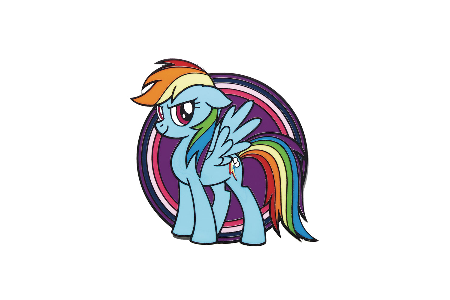 My Little Pony AR Enamel Pin: Rainbow Dash - Westfield Comics