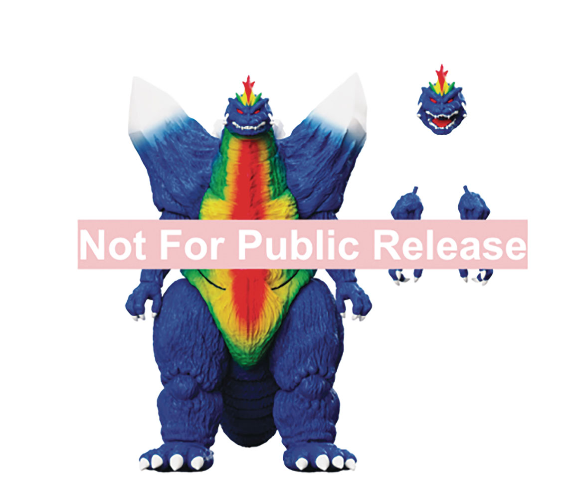 Godzilla Toho Ultimates Action Figure Spacegodzilla Movie Poster