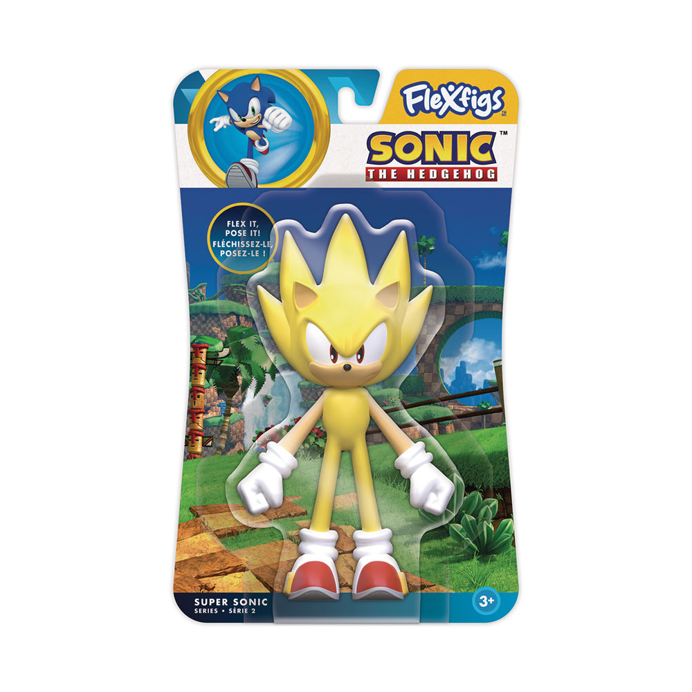 Sonic the Hedgehog Flexfigs: Super Sonic (Series 2) - Westfield Comics