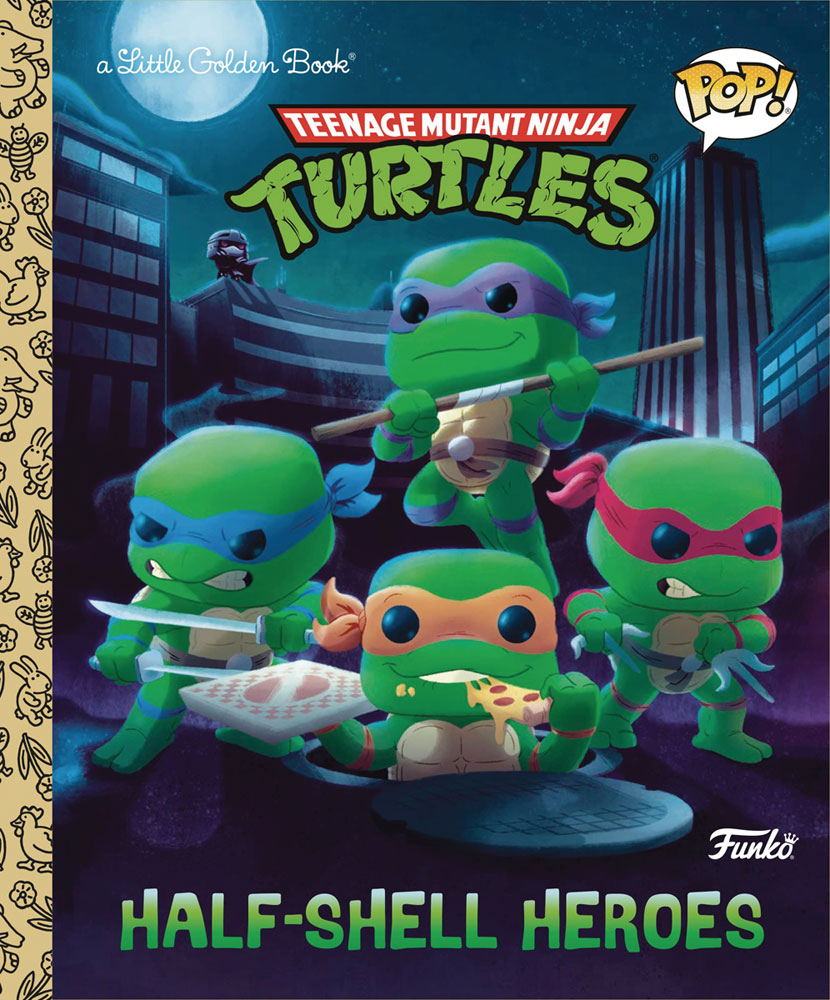 Teehage Mutant Ninja Turtles Little Golden Book: Half-Shell Heroes ...