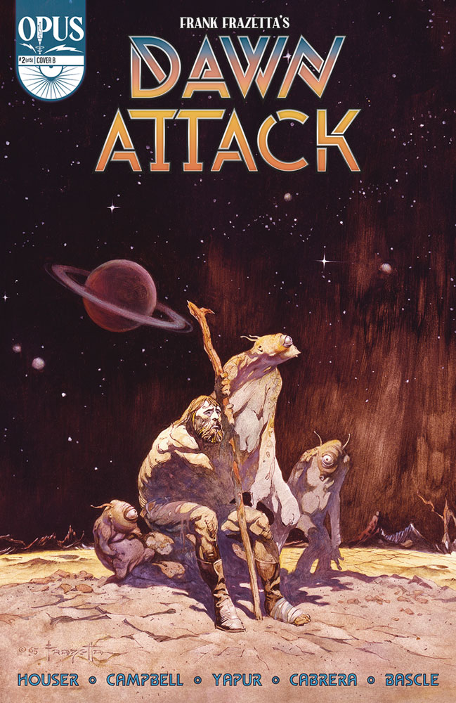 Frank Frazetta's Dawn Attack #2 (cover B - Frazetta) - Westfield Comics