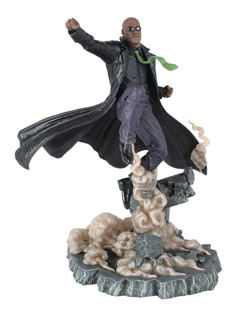 The Matrix Gallery Deluxe PVC Statue: Morpheus - Westfield Comics