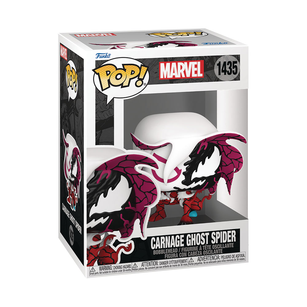 Pop! Marvel Vinyl Figure: Carnage-ized - Ghost Spider - Westfield Comics
