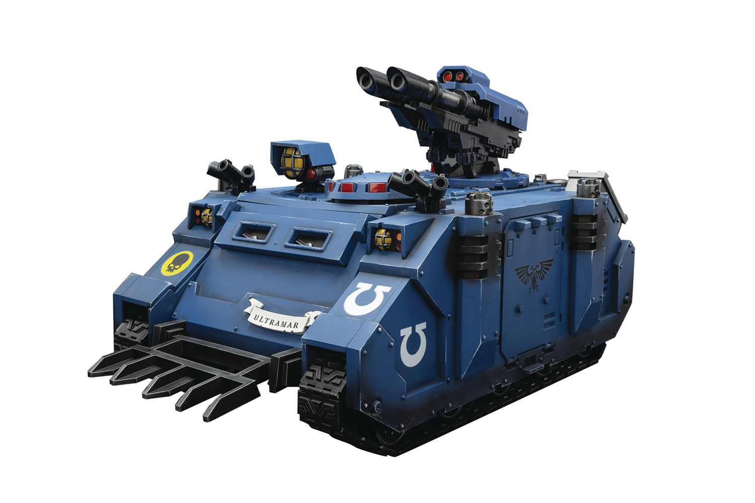 Joytoy WH40K Action Figure: Ultramarines Razorback w/Twin Iascannon (1/ ...