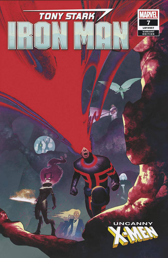Tony Stark: Iron Man #7 (variant Uncanny X-Men cover) - Westfield Comics