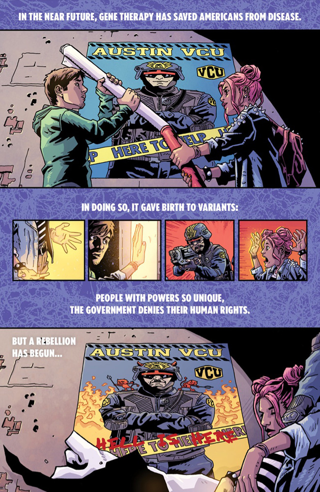 Comic Attack Stroke