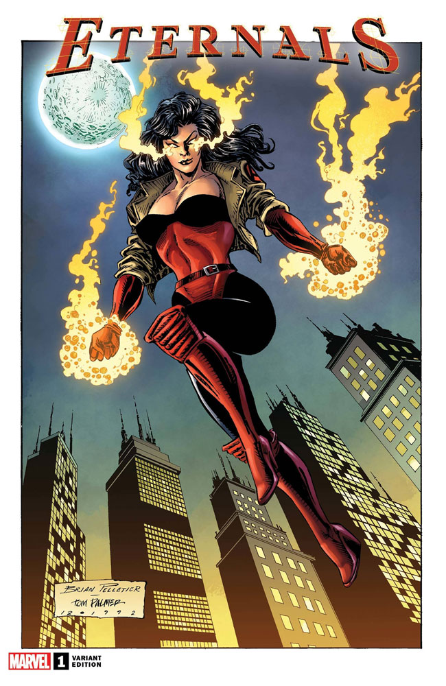 Eternals #1 (incentive 1:50 Hidden Gem cover - Pelletier) [2020 ...