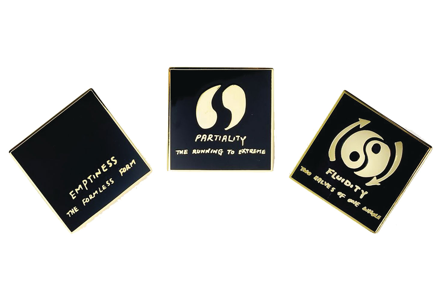 Bruce Lee Pin Set: Three Stages of Cultivation - Westfield Comics