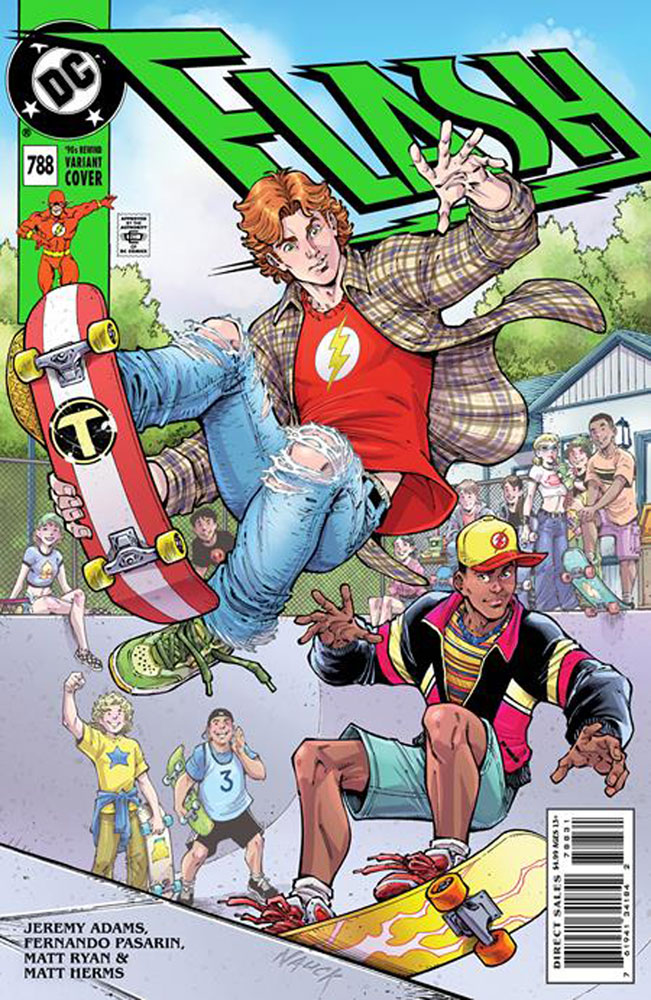 Flash #788 (cover C card stock 90s Rewind - Todd Nauck) - Westfield Comics