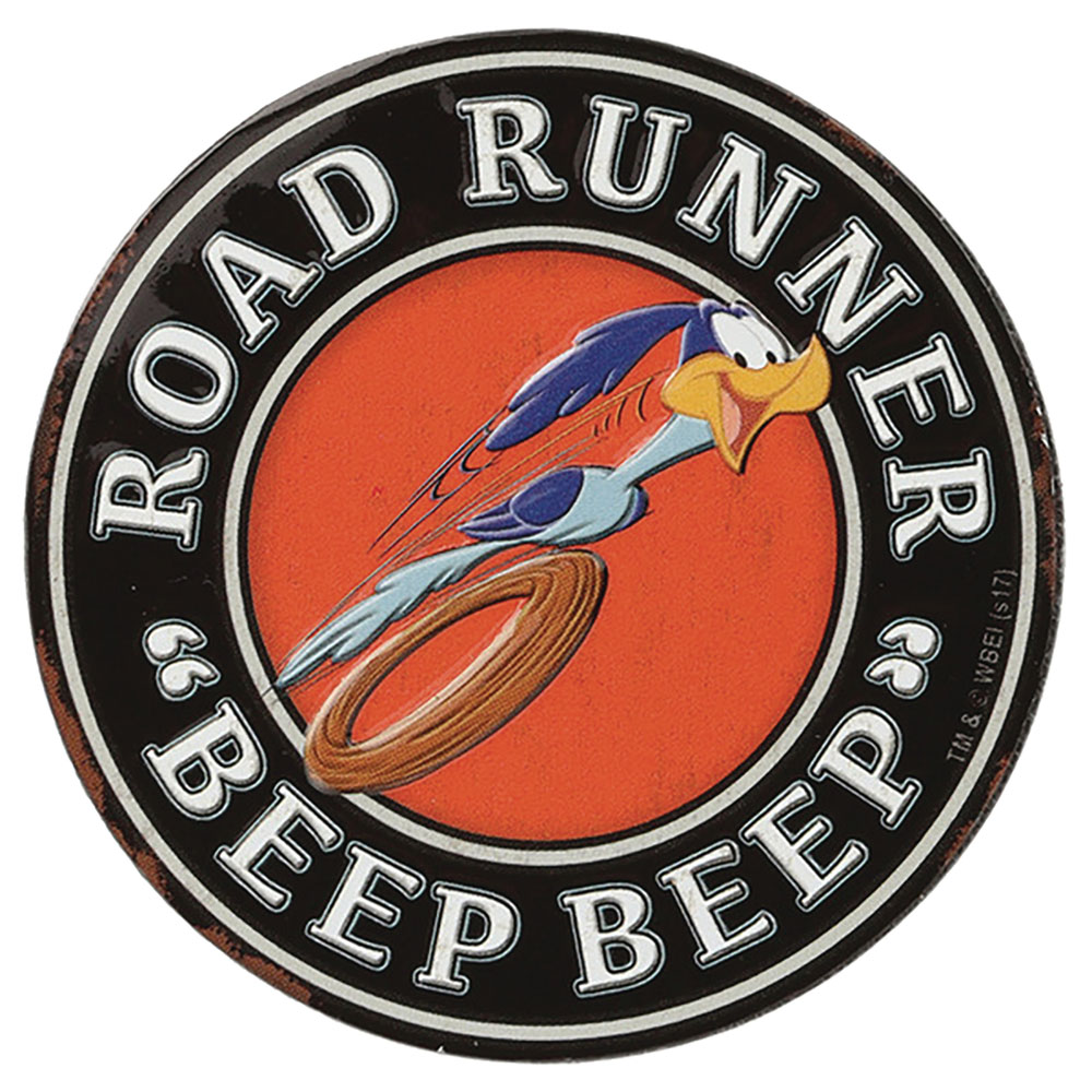 Road Runner Embossed Metal Magnet: Beep Beep (2-inch) - Westfield Comics