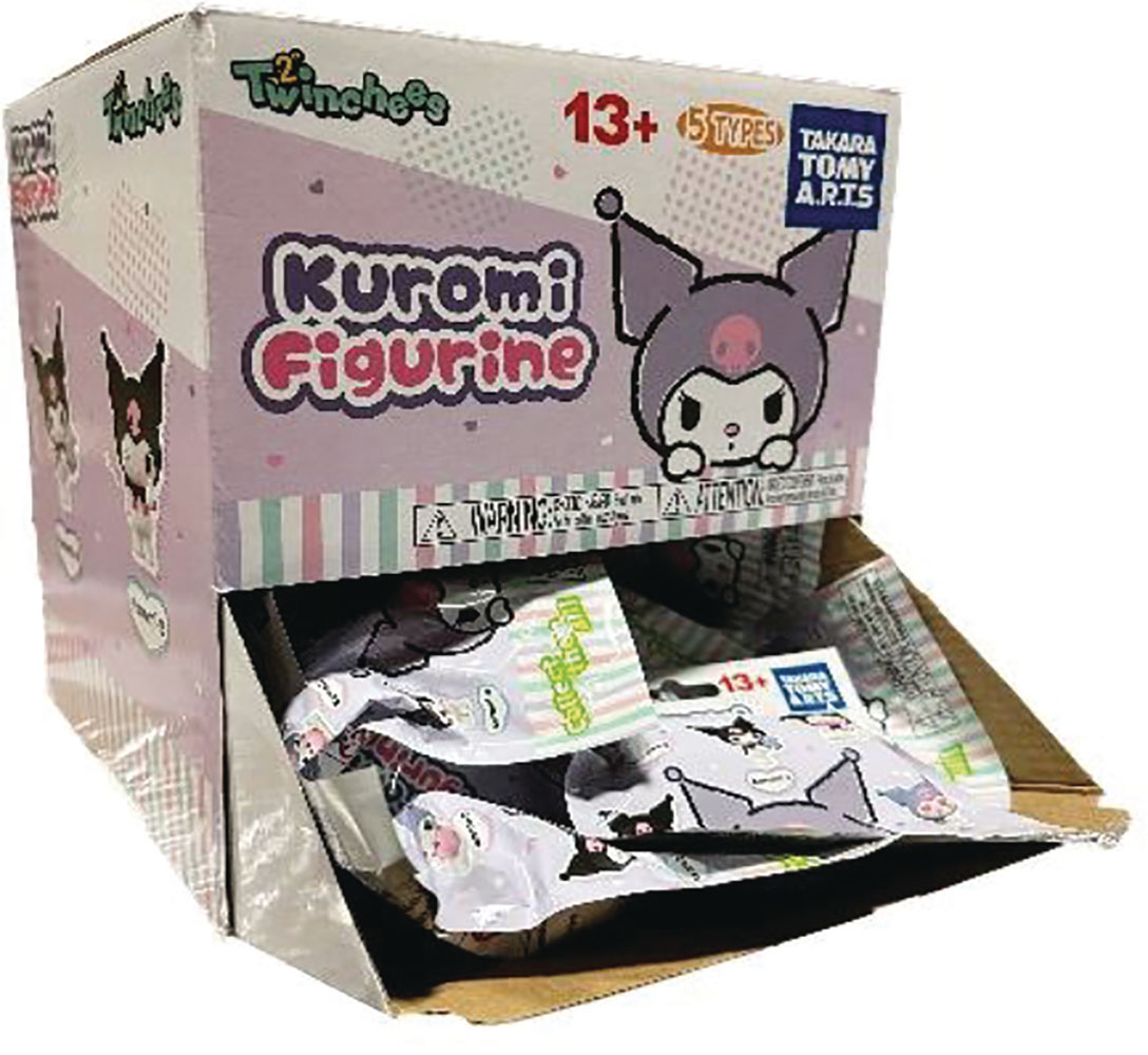 Kuromi Figure 24-Piece Blind Mystery Box Display - Westfield Comics