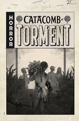 EC: Catacomb of Torment #9 (cover D incentive 1:20 B&W artist edition ...